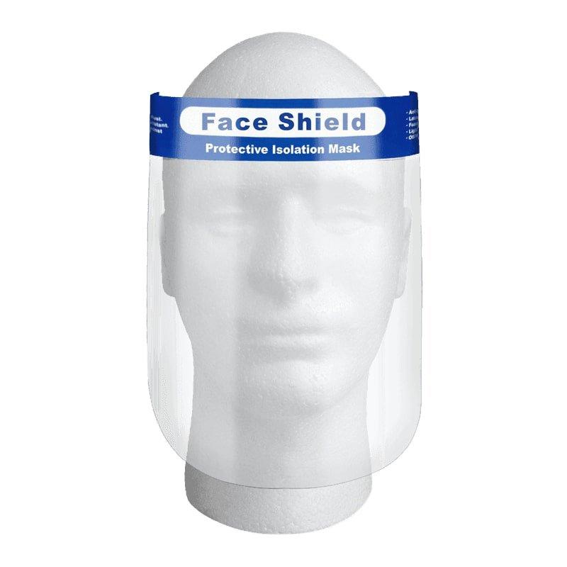 Full Length Face Shield Eye Protection splatter guard – Med Glove Supply